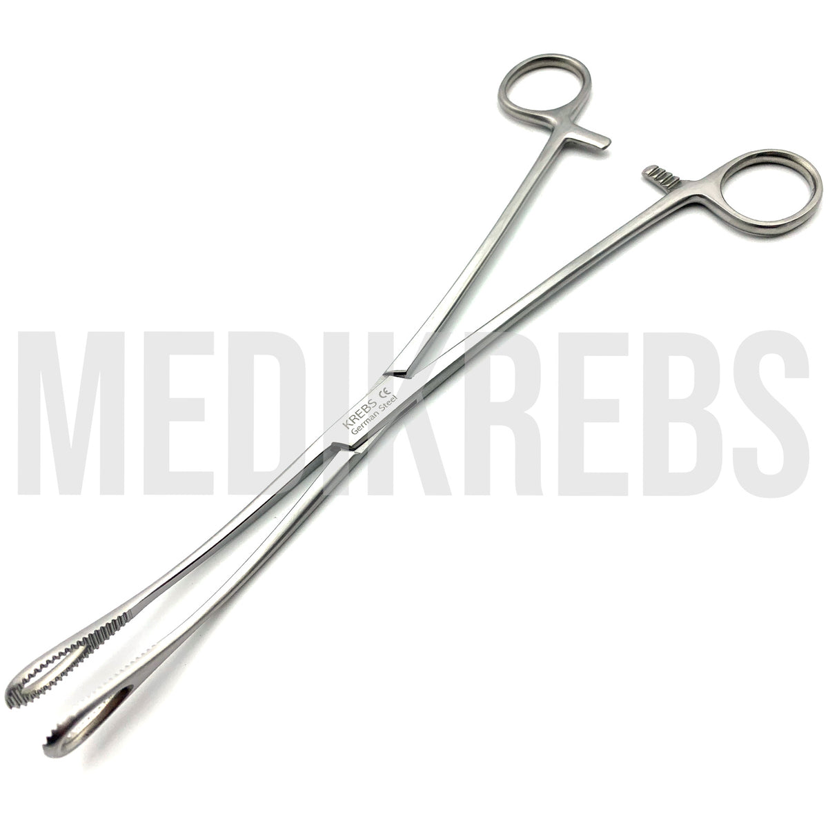 Foerster Sponge Holding Forceps Curved Serrated 25 cm | Curved Ring ...