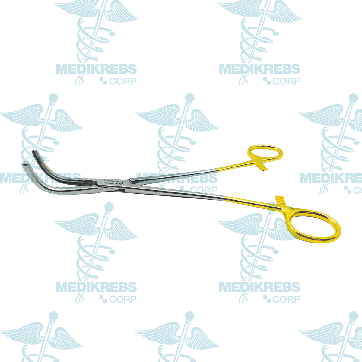 Z-Clamp with TC Curved 25 cm German Steel Surgical Instrument ...